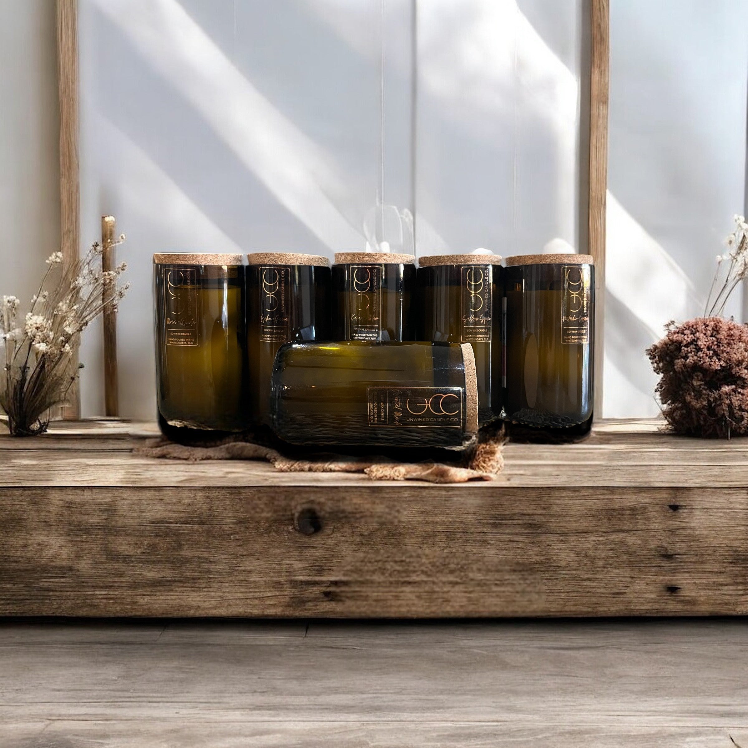 BARE COLLECTION WINE BOTTLE CANDLES – Unwined Candle Co